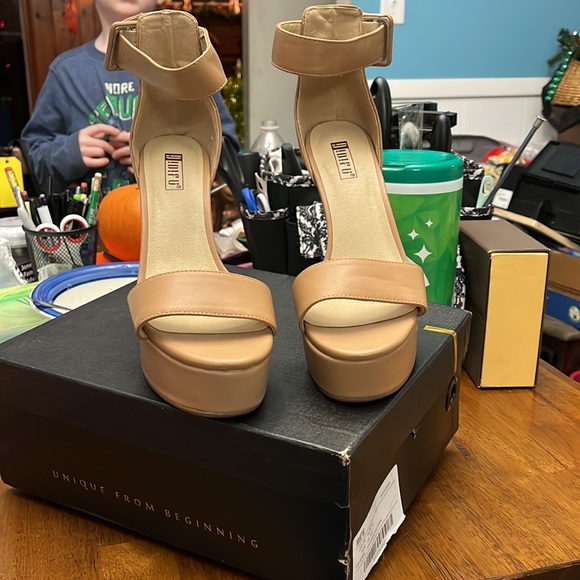 DIDIFU | Shoes | Nib Didifu 5 Inch Heel Sabrina Block Heel With Angle ...